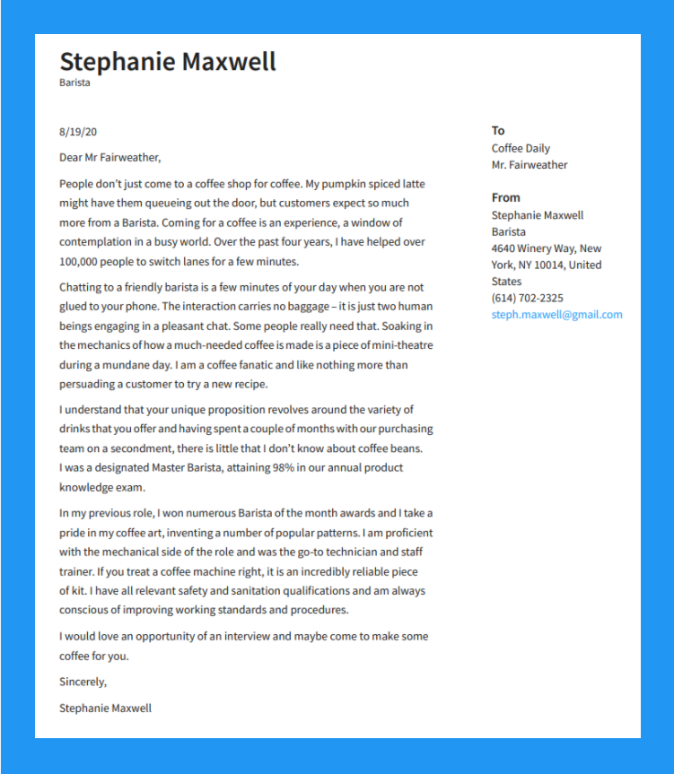 How To Write A Cover Letter With No Experience 2022 