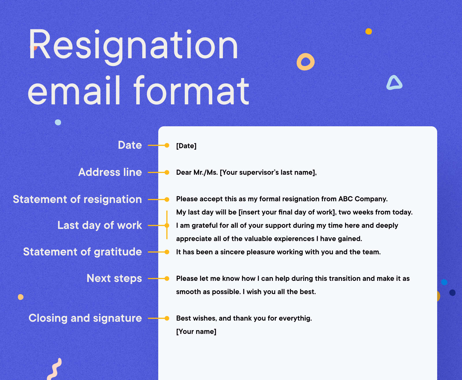 Perfect Info About Quit Job Email Example Cv For First No Experience 